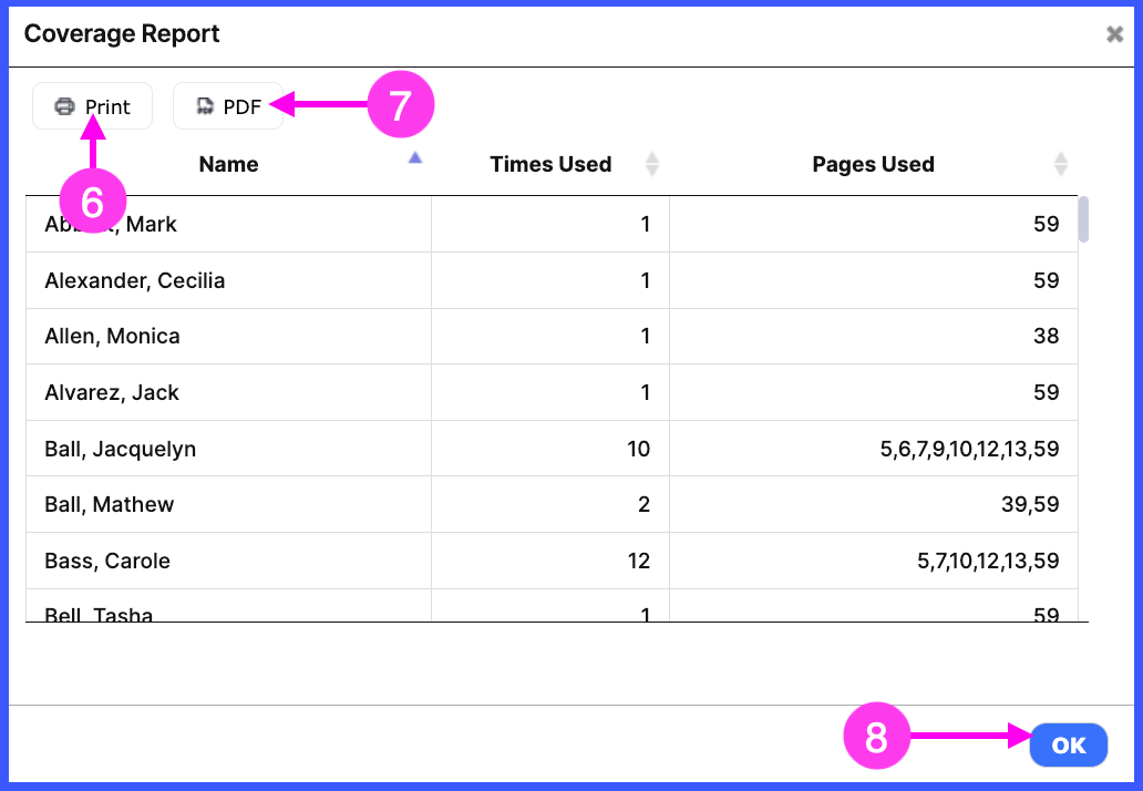 Viewing Student Coverage Reports – Knowledge Base Home