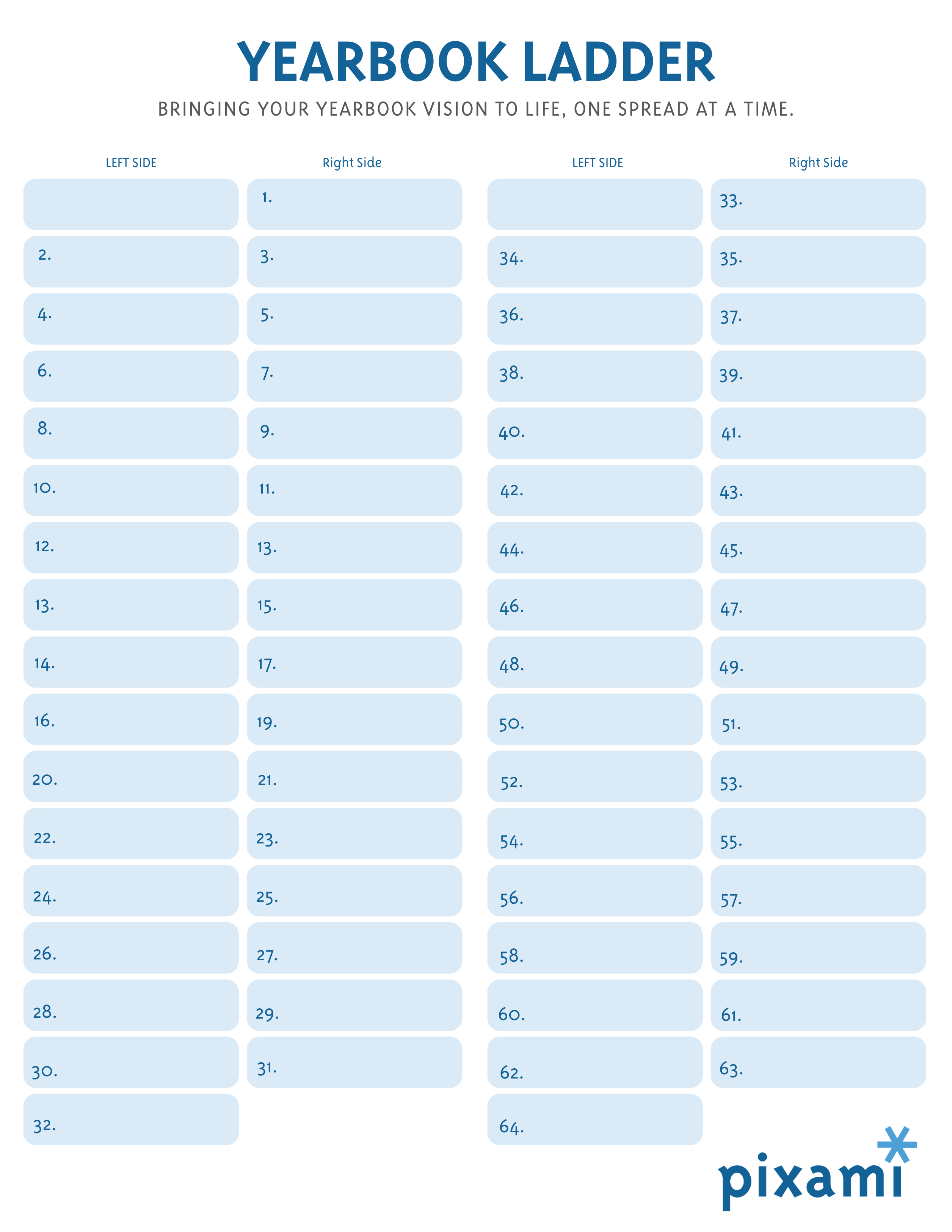 Yearbook Ladder Posters – Knowledge Base Home